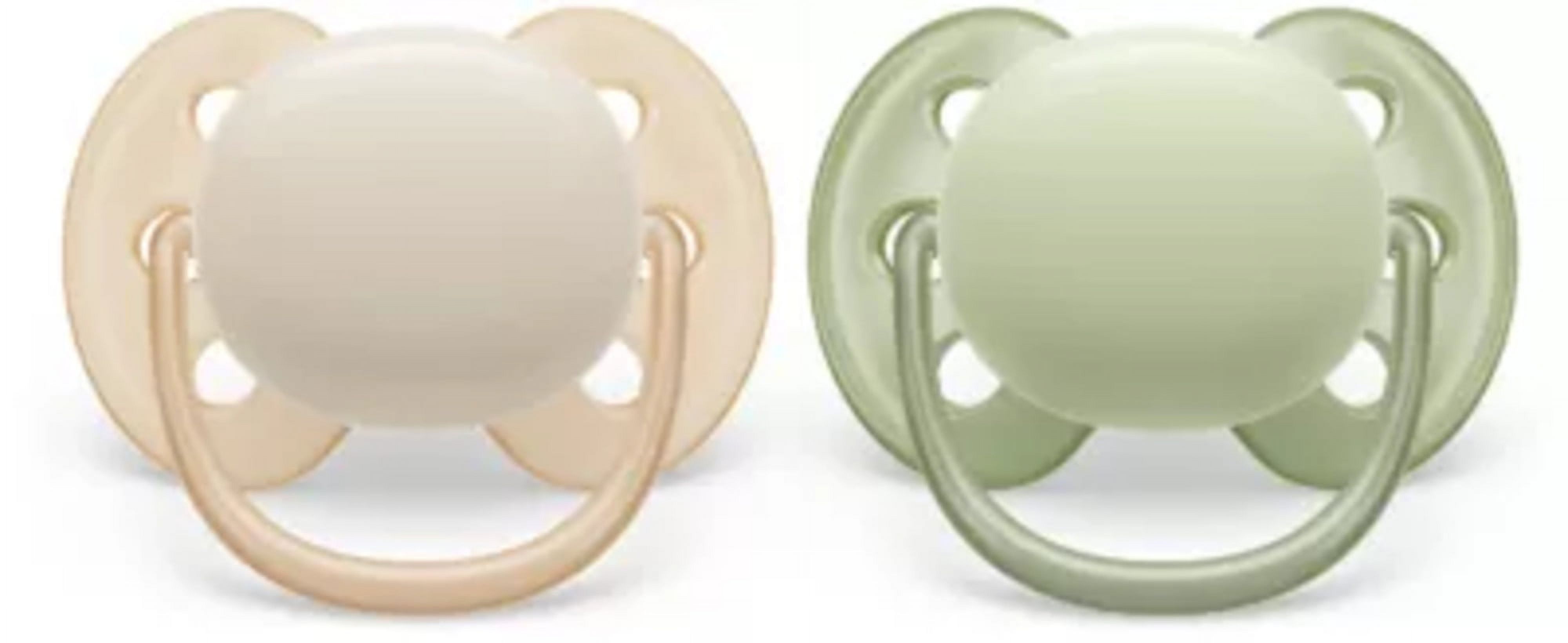 Itzy Ritzy Sweetie Soother Pacifier Set of 2- Silicone Newborn ...