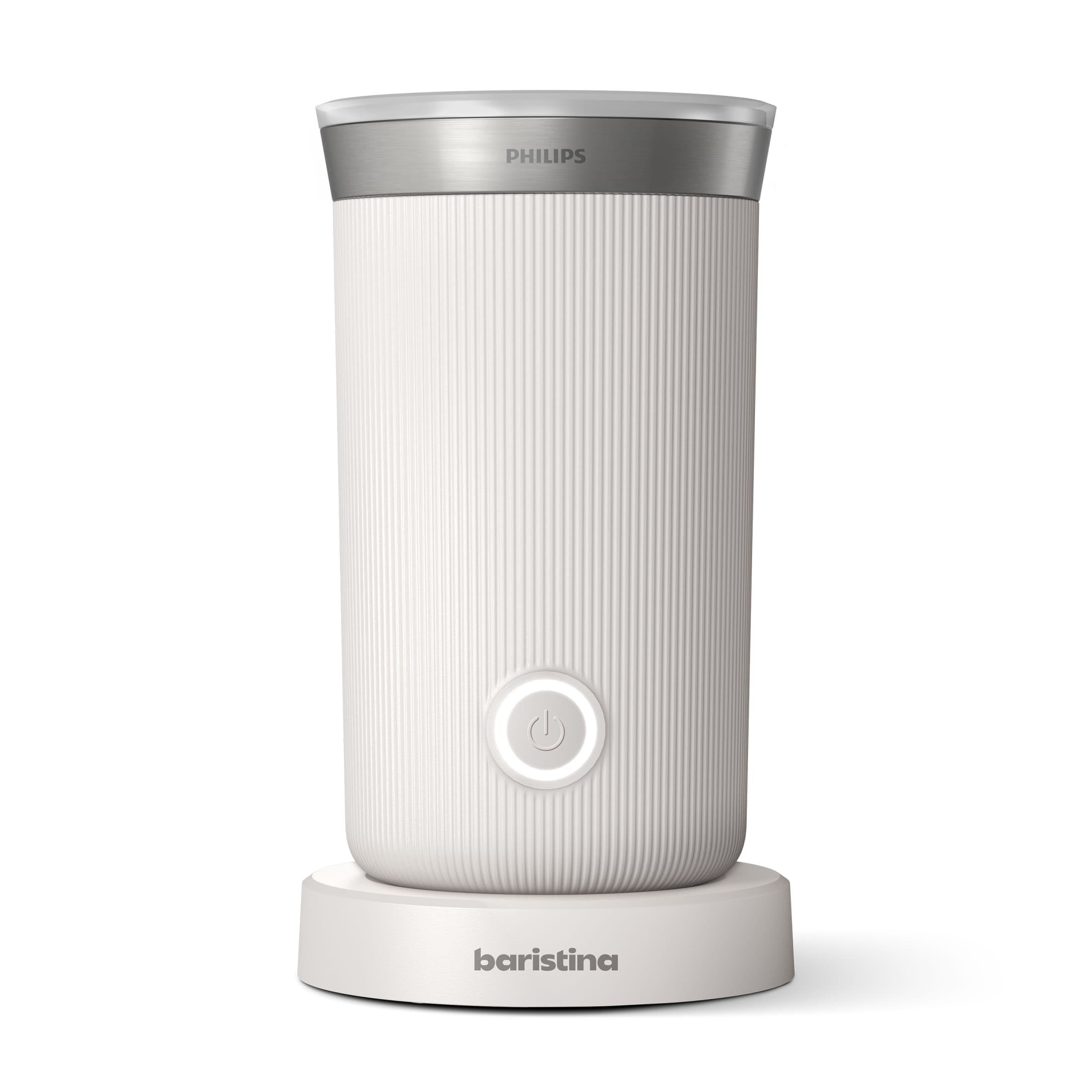 Philips Baristina Hot & Cold Milk Frother, Milky White - Walmart.com