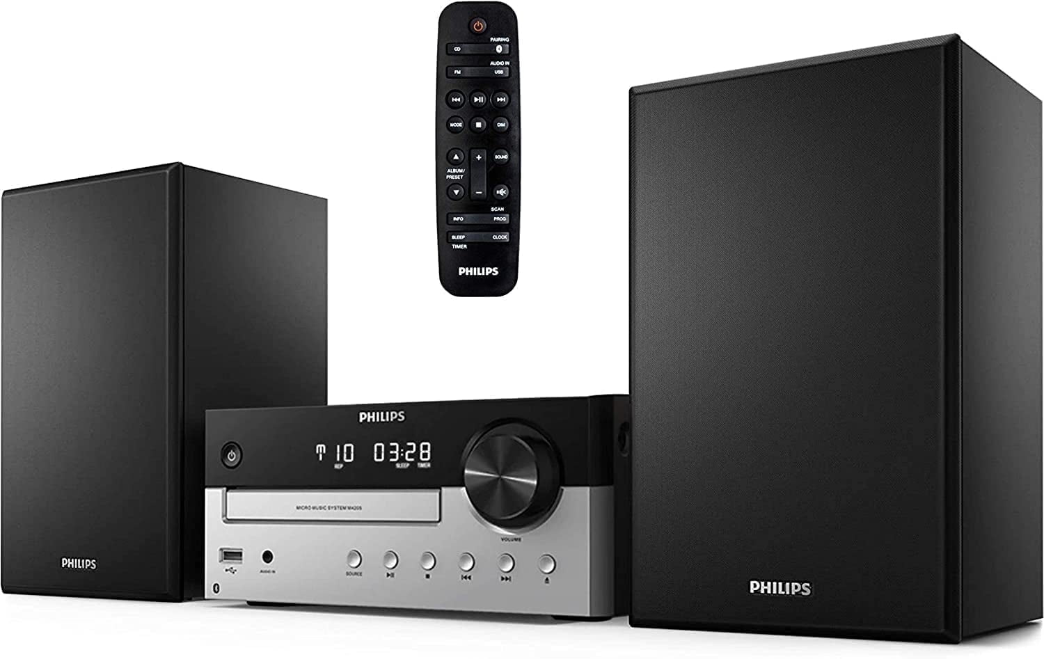 Philips TAM4205/37 Bluetooth Stereo CD Player Micro Music System for ...