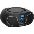 Philips Bluetooth Portable Boombox with Top-Loading CD Player, FM Radio ...