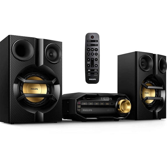 Philips Mini Hifi FX10/12 Bluetooth USB Stereo System with CD, MP3 ...