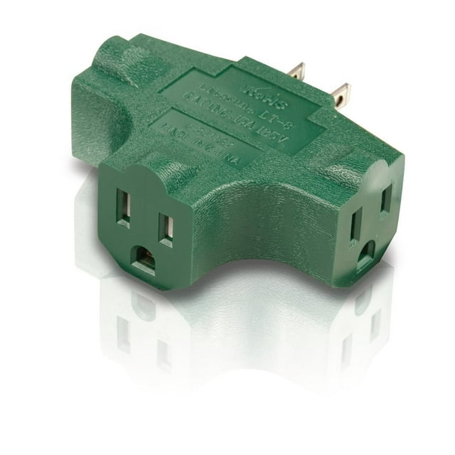 Philips Brand Philips 3 Outlet Heavy Duty Tap Green - Walmart.com