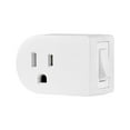 Philips Brand Philips Grounded Power Switch, 15A, White - Walmart.com