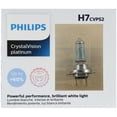 Philips Crystal Vision Platinum H7 55W Two Bulbs Headlight Fog Light ...