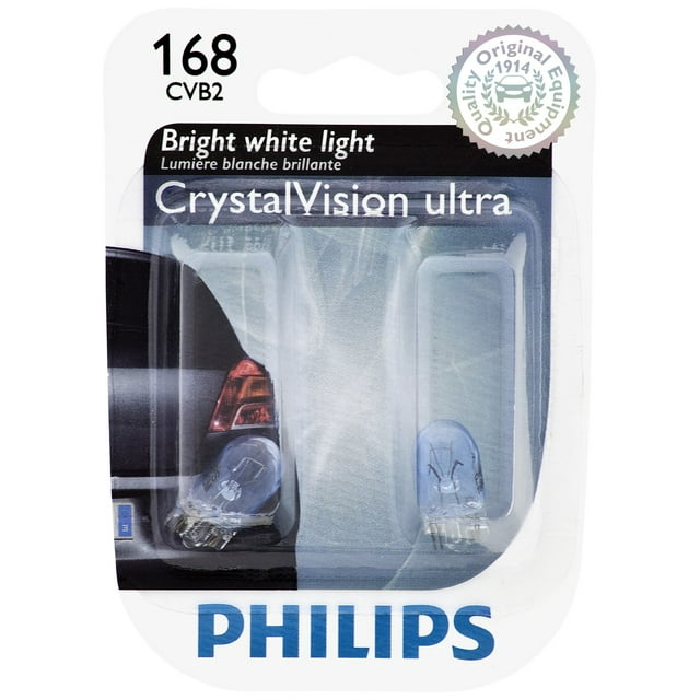 Philips Crystalvision Ultra Miniature 168, W2,1X9,5D, Glass, Always ...