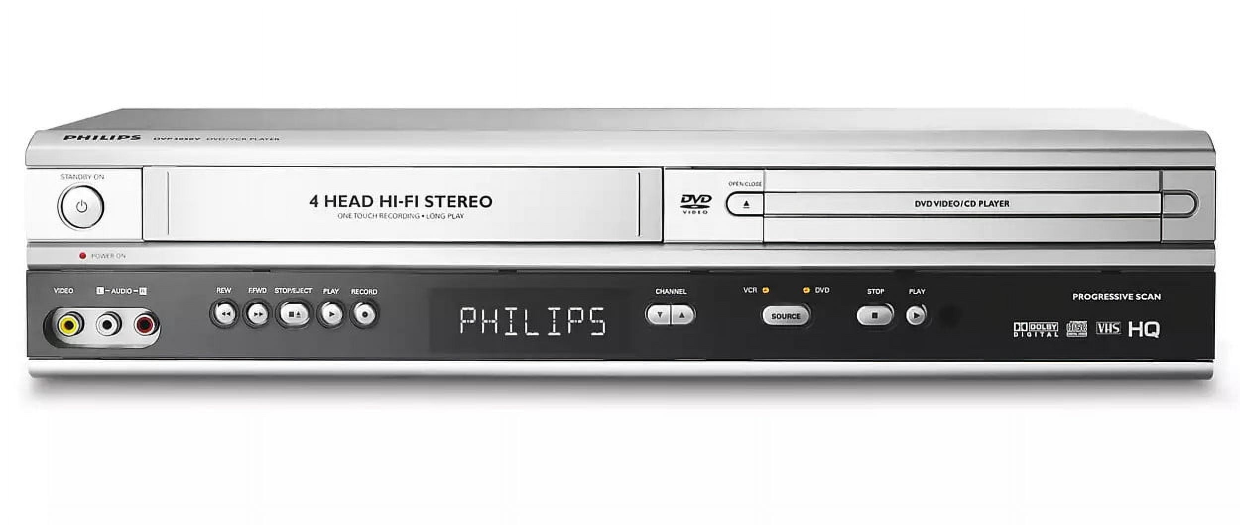 Philips DVP3050V DVD/VCR Combo (New) - Walmart.com
