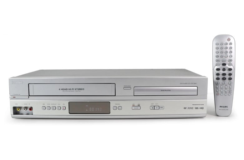 Philips DVP3345V DVD VCR Combo DVDs Player VCR Combo Silver (New) - Walmart.com