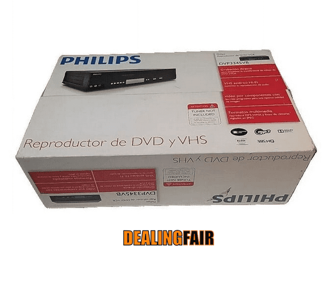 Philips DVP3345V All-in-One DVD/VCR Player Combo - Plays VHS & DVDs ...