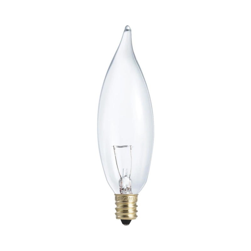 Philips DuraMax 40W BA9.5 Decorative Incandescent Bulb with Small Screw ...