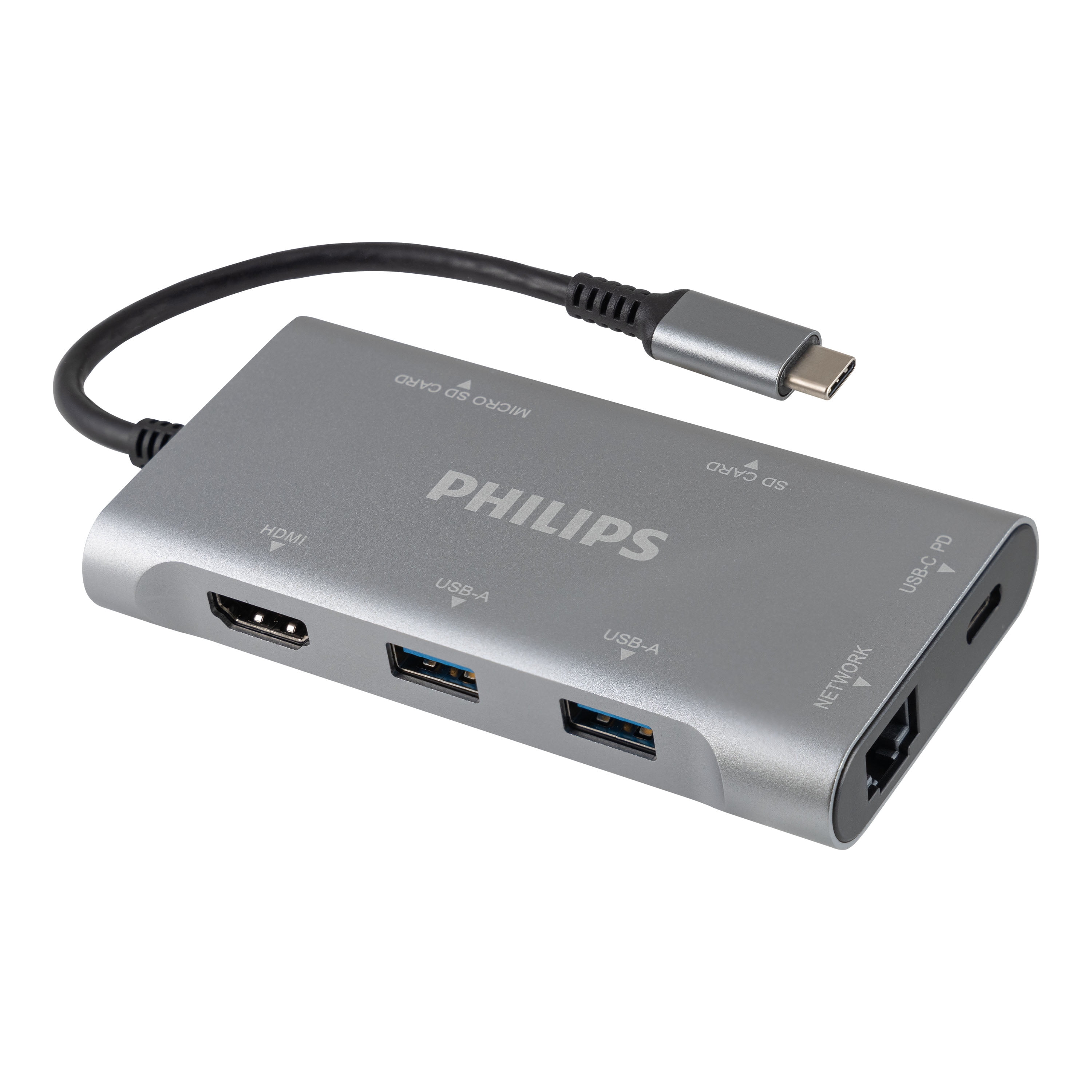 Philips Elite USB-C Travel Docking Station, DLK9120C/27 - Walmart.com