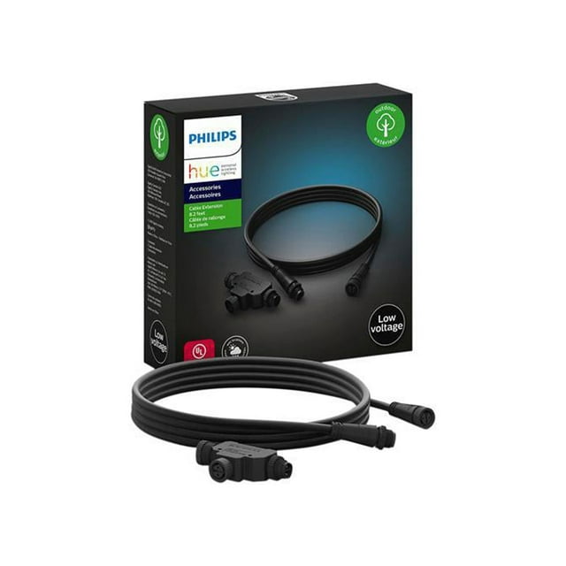 Philips Hue 1748930VN Outdoor cable extension 2.5m - Walmart.com