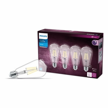 Philips Ultra Efficient LED 100-Watt A21 Light Bulb, Soft White, Non ...