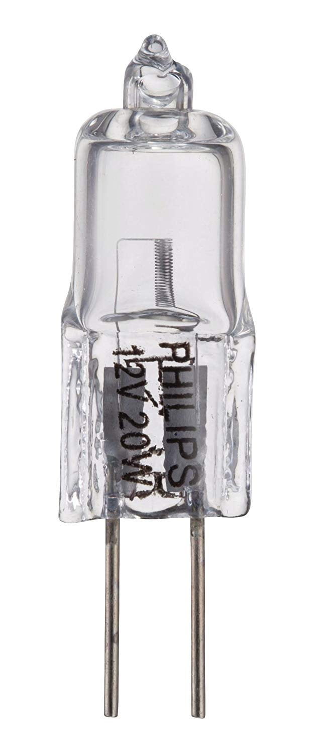 Philips LED 20-Watt T3 12-Volt Bi-pin Base Light Bulb, 250 Lumens ...