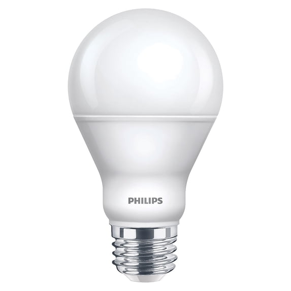 Philips LED A19 9W 5000K Dimmable Lightbulbs Pack of 6 (479451) 550459 ...