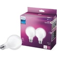 Philips Lighting LED Master G25 Ultra Definition LED Bulb - Dimmable ...