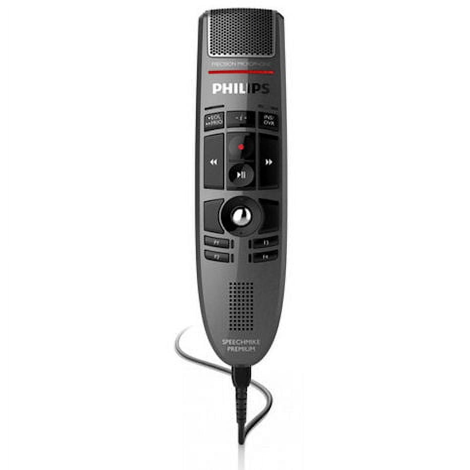 Philips LFH3500 SpeechMike Premium with USB Precision Microphone - Push ...