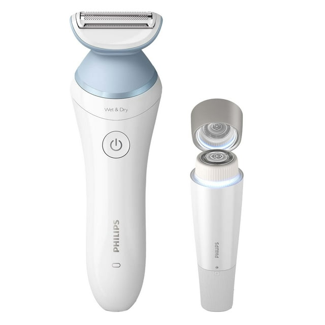 Philips Lady Electric Shaver Series 8000 with Electric Facial Hair ...