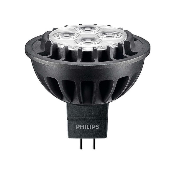 PHILIPS 7W MR16 LED Dimmable Warm White FL35 Light Bulb - 50w equiv ...