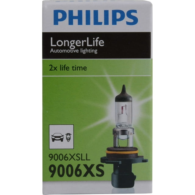 Philips Longerlife Bulb 9006Xsll, P22D-S, Clear, Always Change In Pairs ...