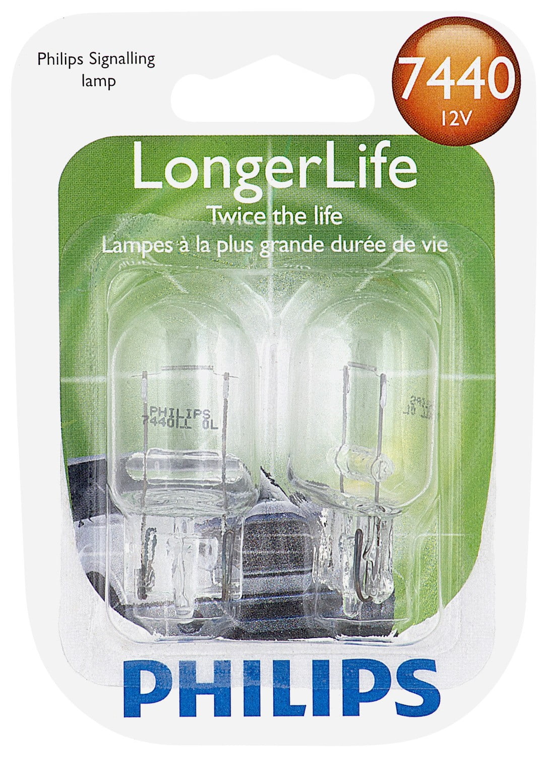 Philips Longerlife Clear Halogen Automotive Bulb - Walmart.com