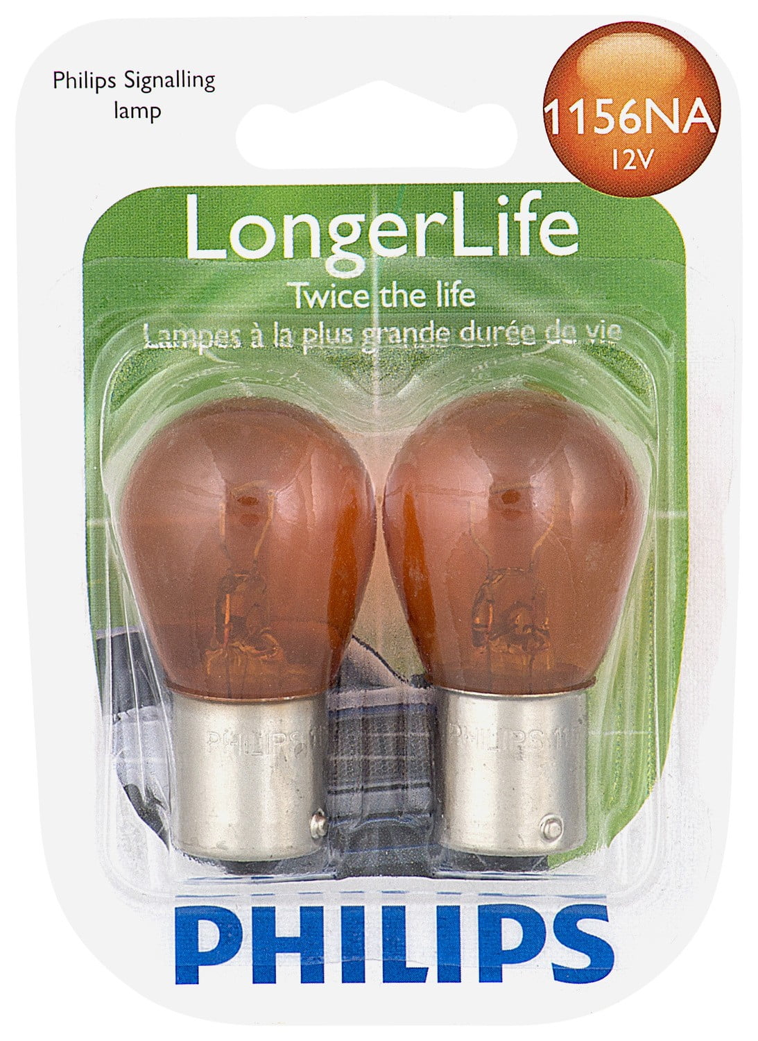 Philips Longerlife Miniature 1156Nall, Amber, Twist Type, Always Change ...