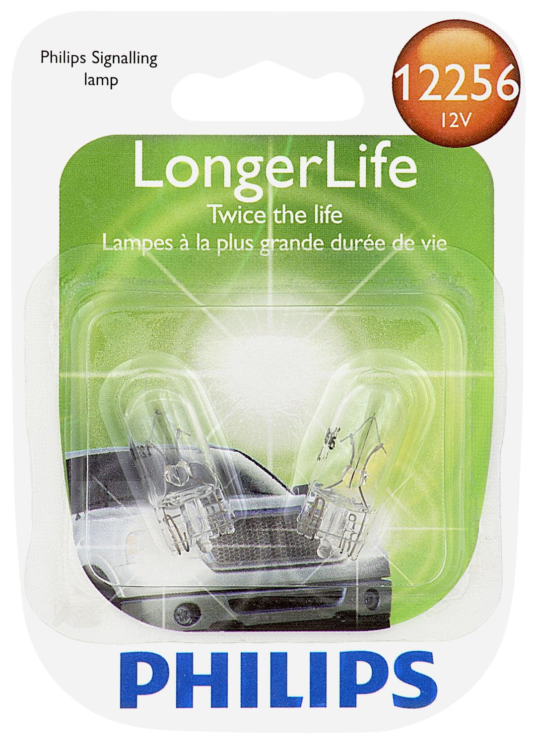 Philips Longerlife Miniature 12256Ll, Clear, Push Type, Always Change ...