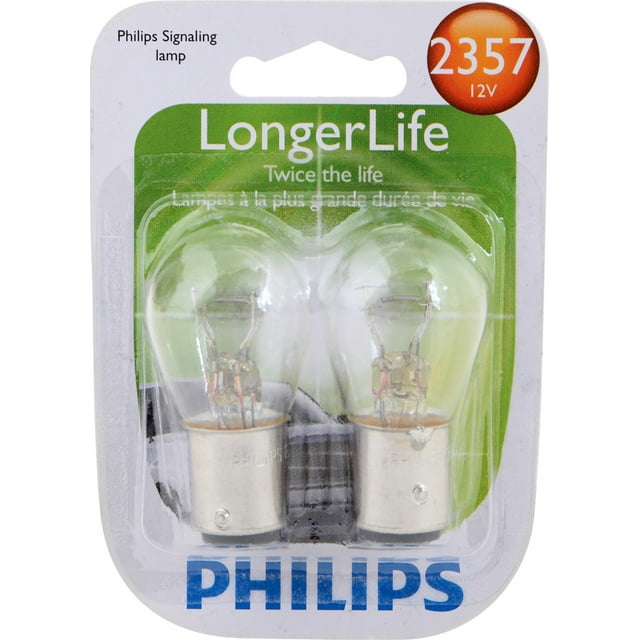 Philips Longerlife Miniature 2357Ll, Clear, Twist Type, Always Change ...