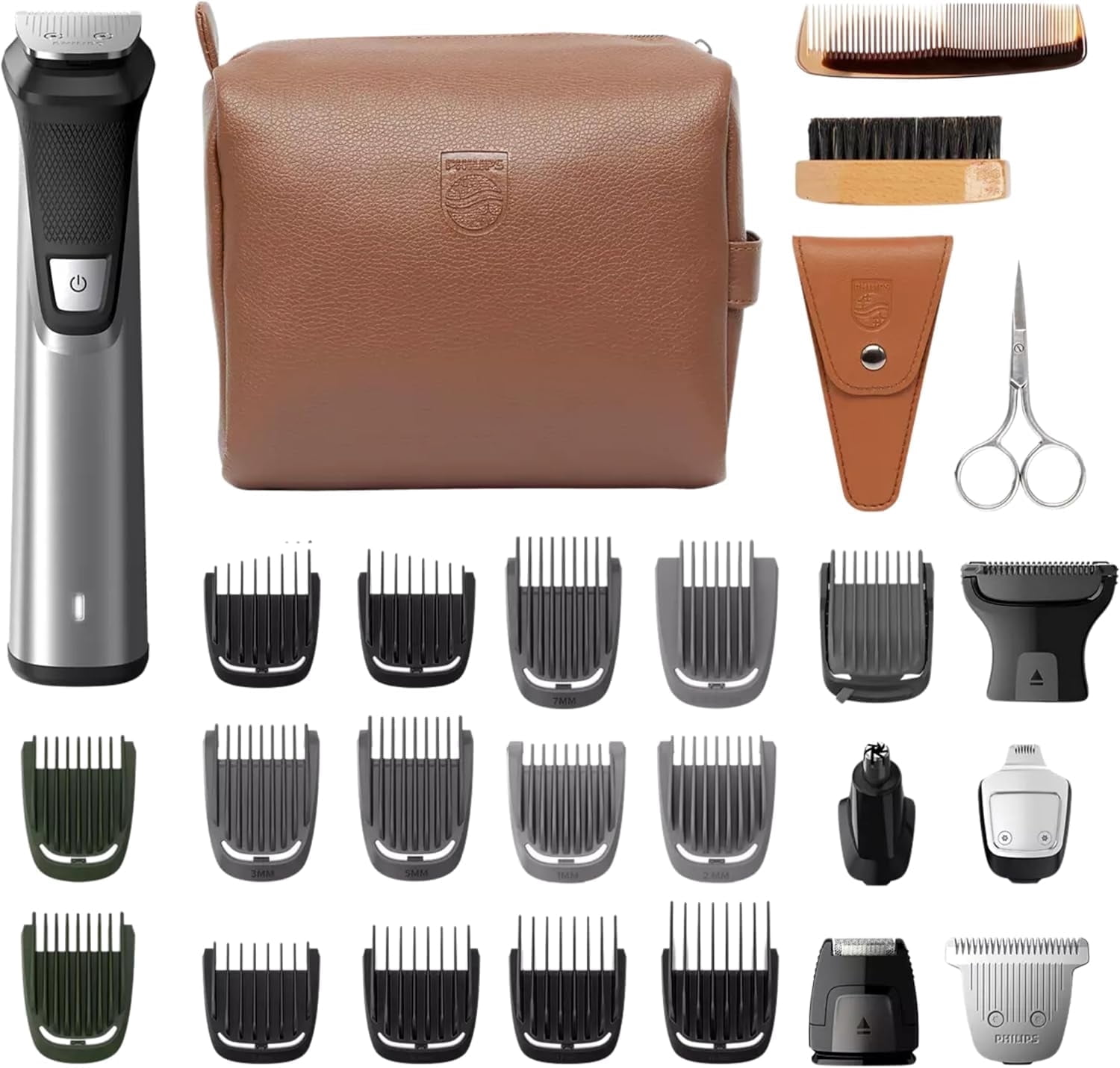 Philips Mens Grooming Trimmer Hair Cutting Razor Body Groomer for Men ...