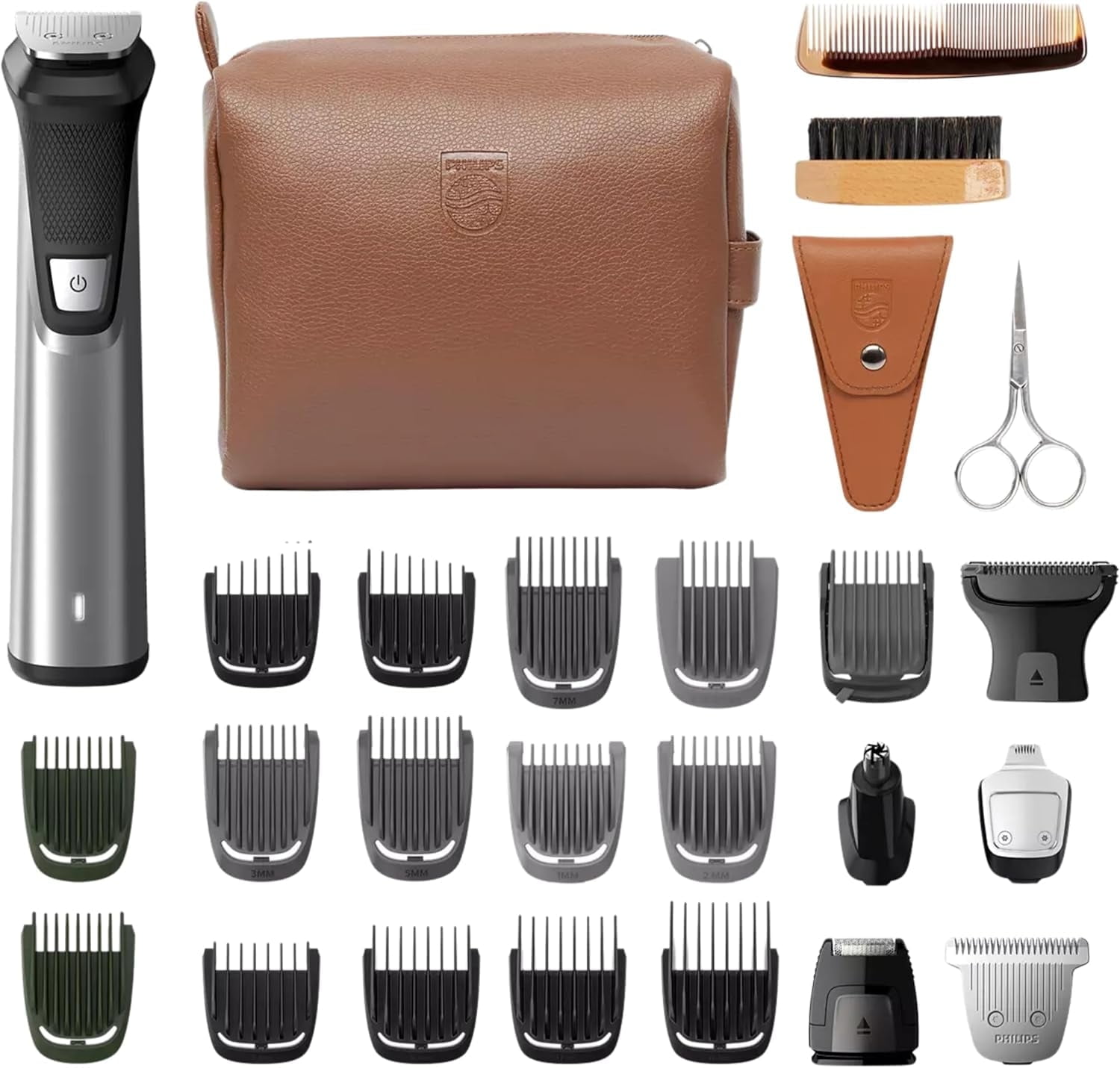 Philips Mens Grooming Trimmer Hair Cutting Razor Body Groomer for Men ...