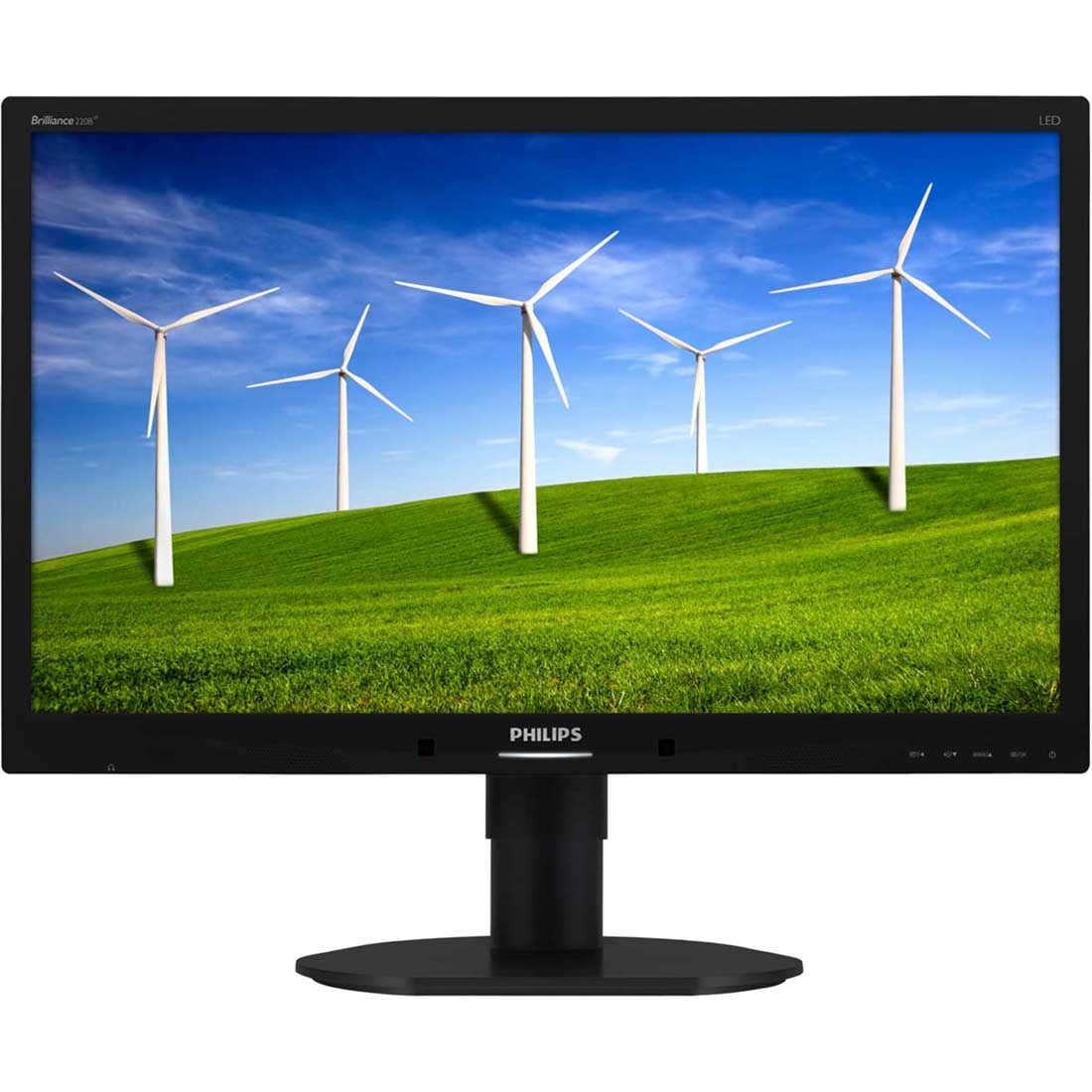 Philips Monitor 22" 1680x1050 Res 16:10 Aspect Ratio VGA DVI-D USB 2.0 ...