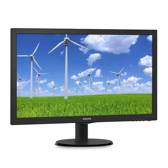 Philips Monitor 24" Class Full HD 1920x1080 VGA DVI-D HDMI Built-in ...