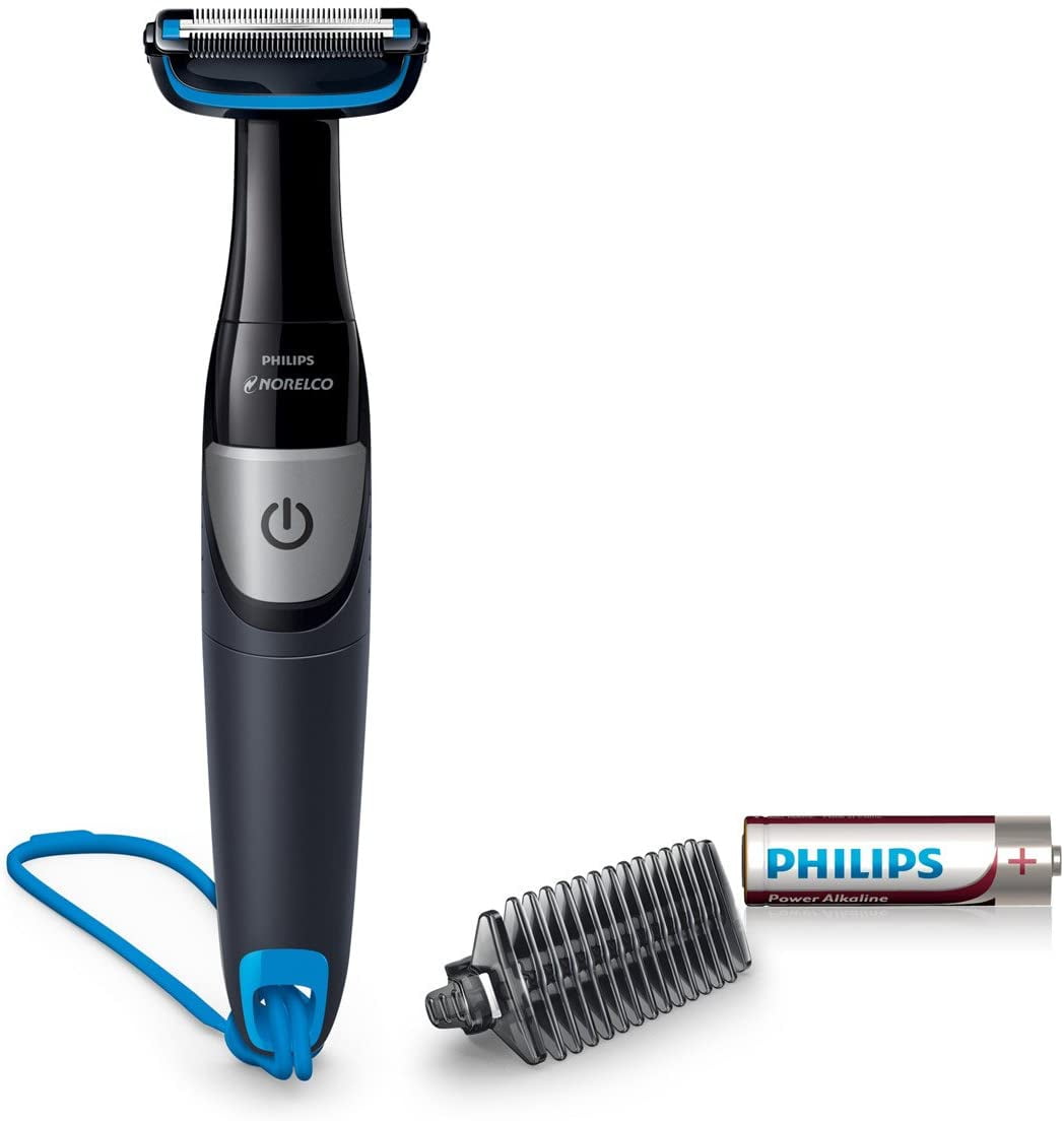Philips Norelco Bodygroom 1100 Showerproof Body Groome Trimmer - BG1026 ...