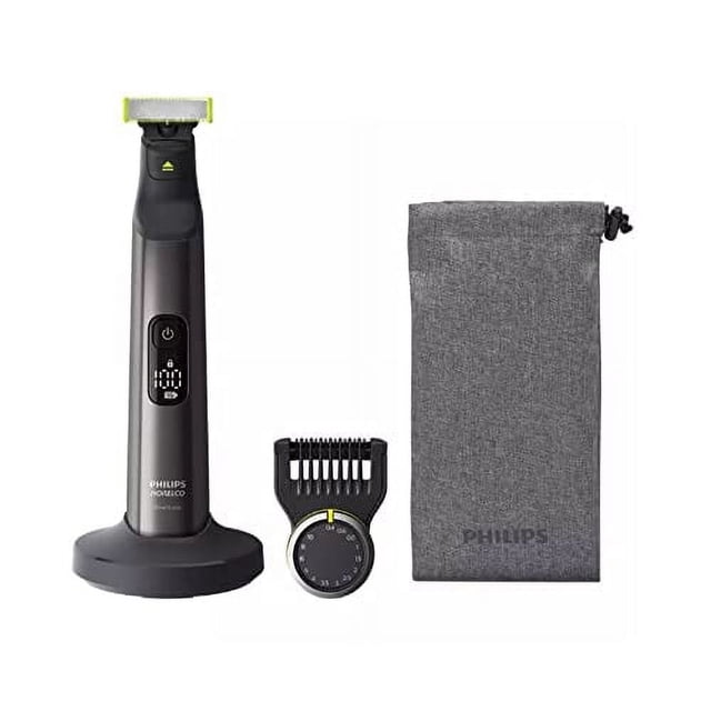 Philips Norelco OneBlade Pro Hybrid Rechargeable Trimmer & Shaver ...