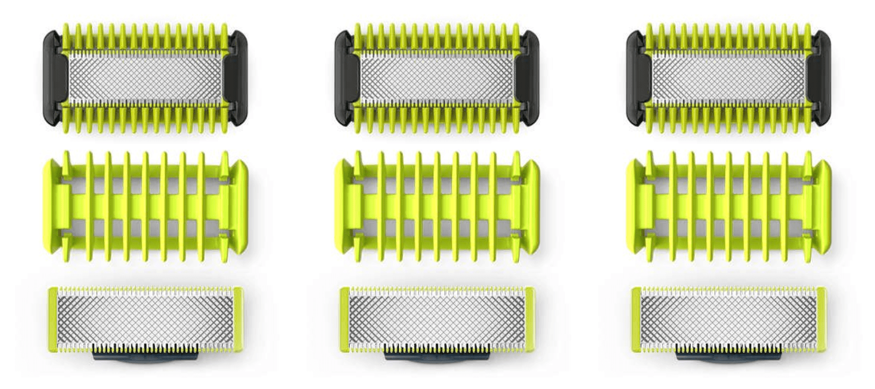 (3 pack) Philips Norelco Oneblade Replacement Blade Face + Body Kit ...