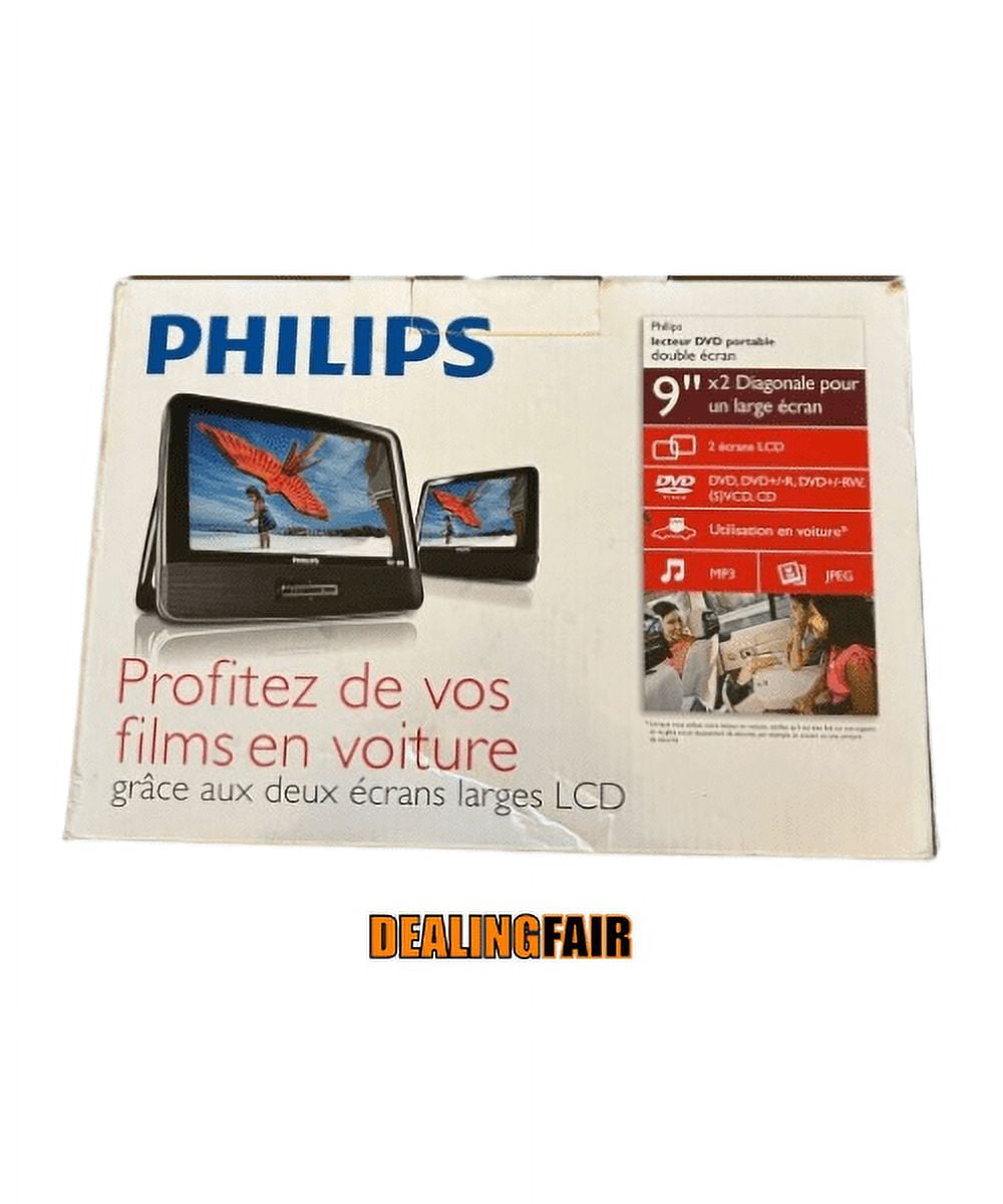 Philips PD9016P/37 9" LCD Portable DVD Player - Walmart Business Supplies