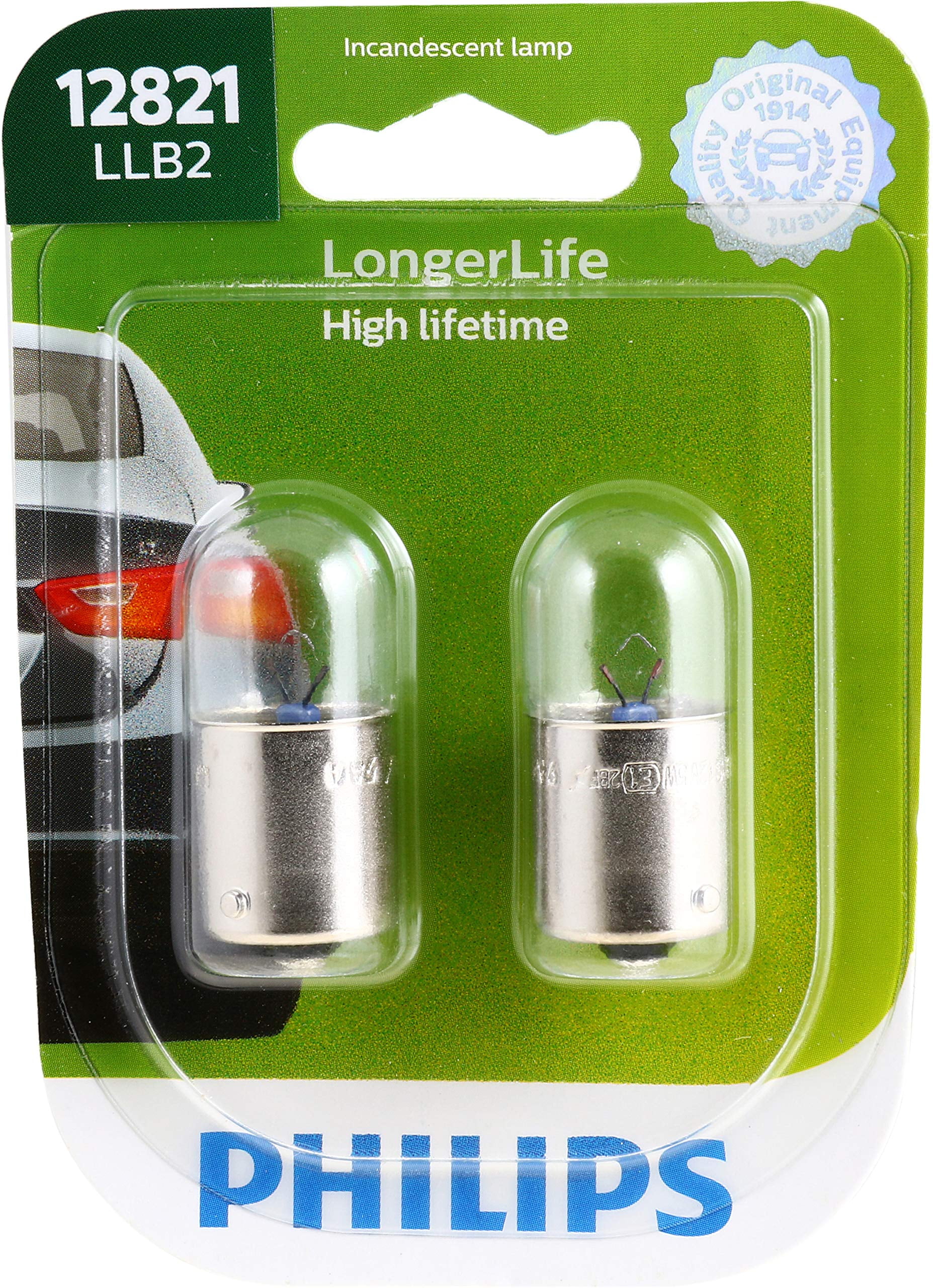 Philips R5WLLB2 LongerLife Miniature CM31 Bulb, 2 Pack - Walmart.com