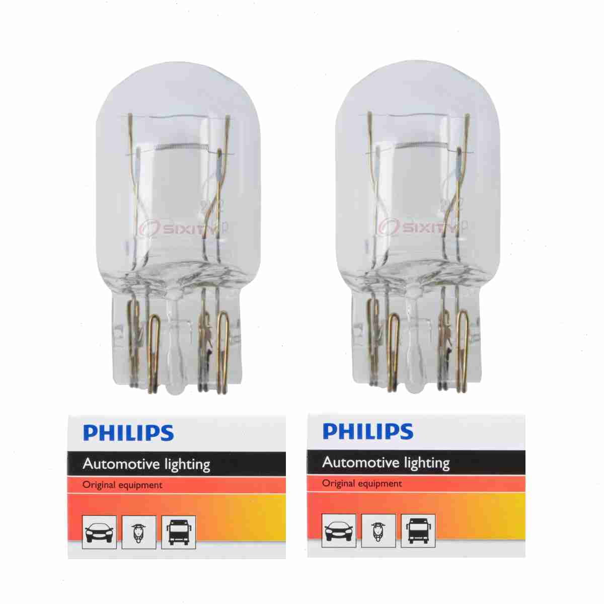 Philips Red Incandescent Automotive Bulb Fits Toyota 2 Pack - Walmart.com