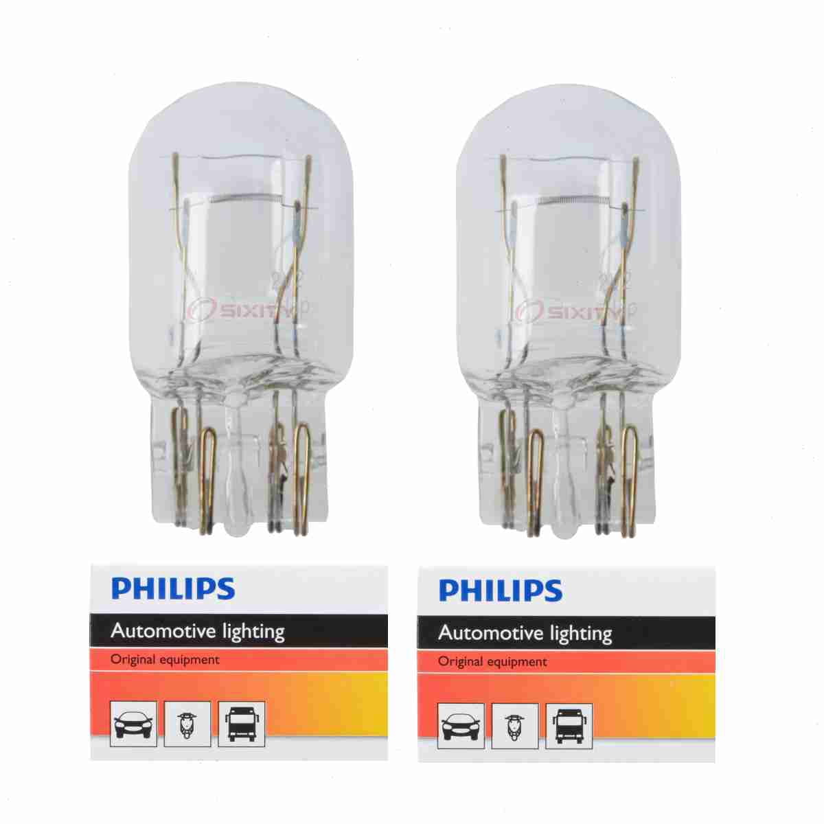 Philips Red Incandescent Automotive Bulb fits Lexus ES300 2 Pack ...