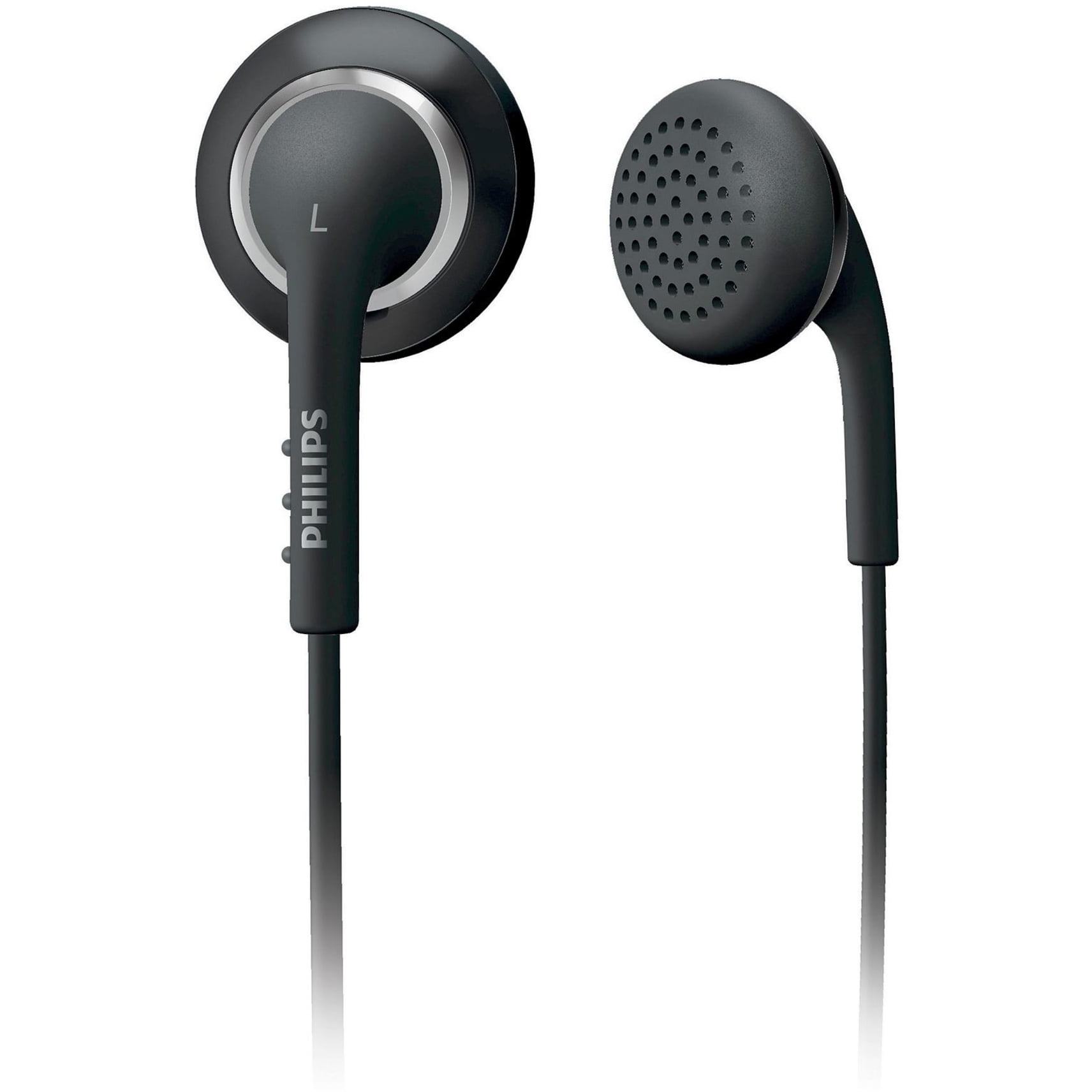 Philips SHE2641BN - Earphones - ear-bud - wired - 3.5 mm jack - Walmart.com