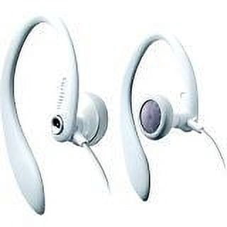 Philips SHS3200WT/37 Flexible Earhook Headphones White - Walmart.com