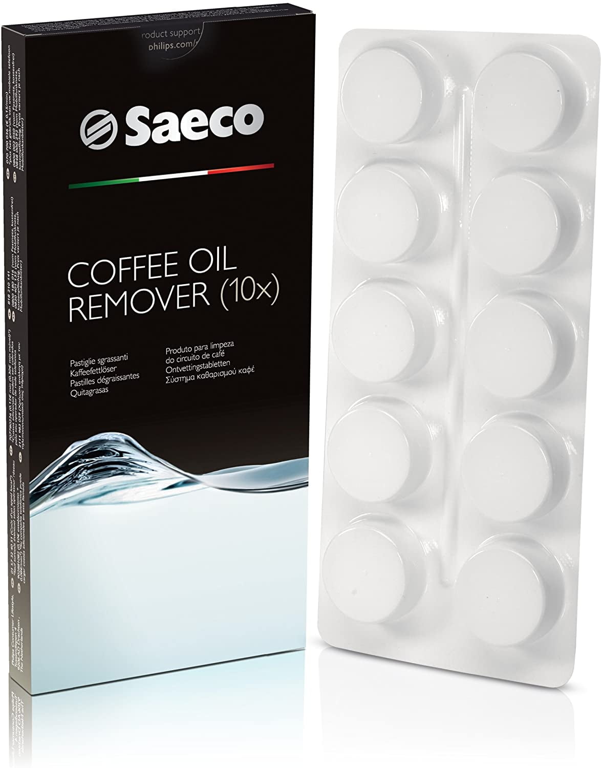Philips Saeco Coffee Oil Remover Tablets (10 pack) - Walmart.com