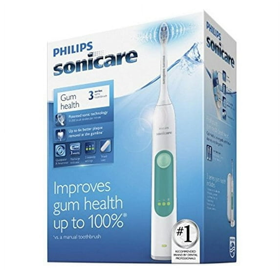 Philips Sonicare 3 Series Gum Health Sonic Electric Toothbrush HX6632 ...