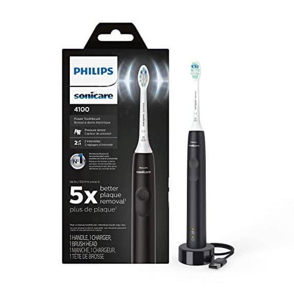 Sonicare Philips Sonicare 4100 Power Toothbrush, Rechargeable Electric ...