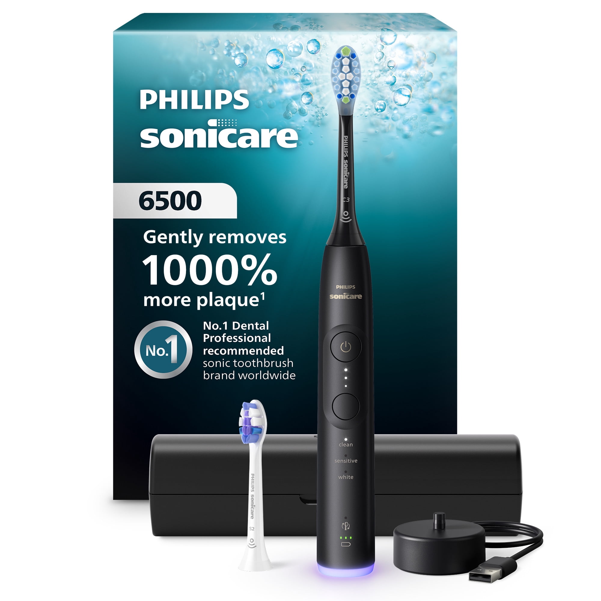 Philips Sonicare 6500 Series Electric Toothbrush - Next-Generation ...