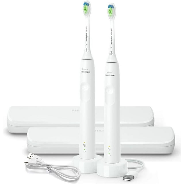 Philips Sonicare DiamondClean Electric Toothbrush 2-Pack, Rechargeable ...