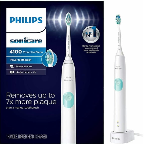 Philips Sonicare ProtectiveClean 4100 Electric Toothbrush, Expert Oral ...