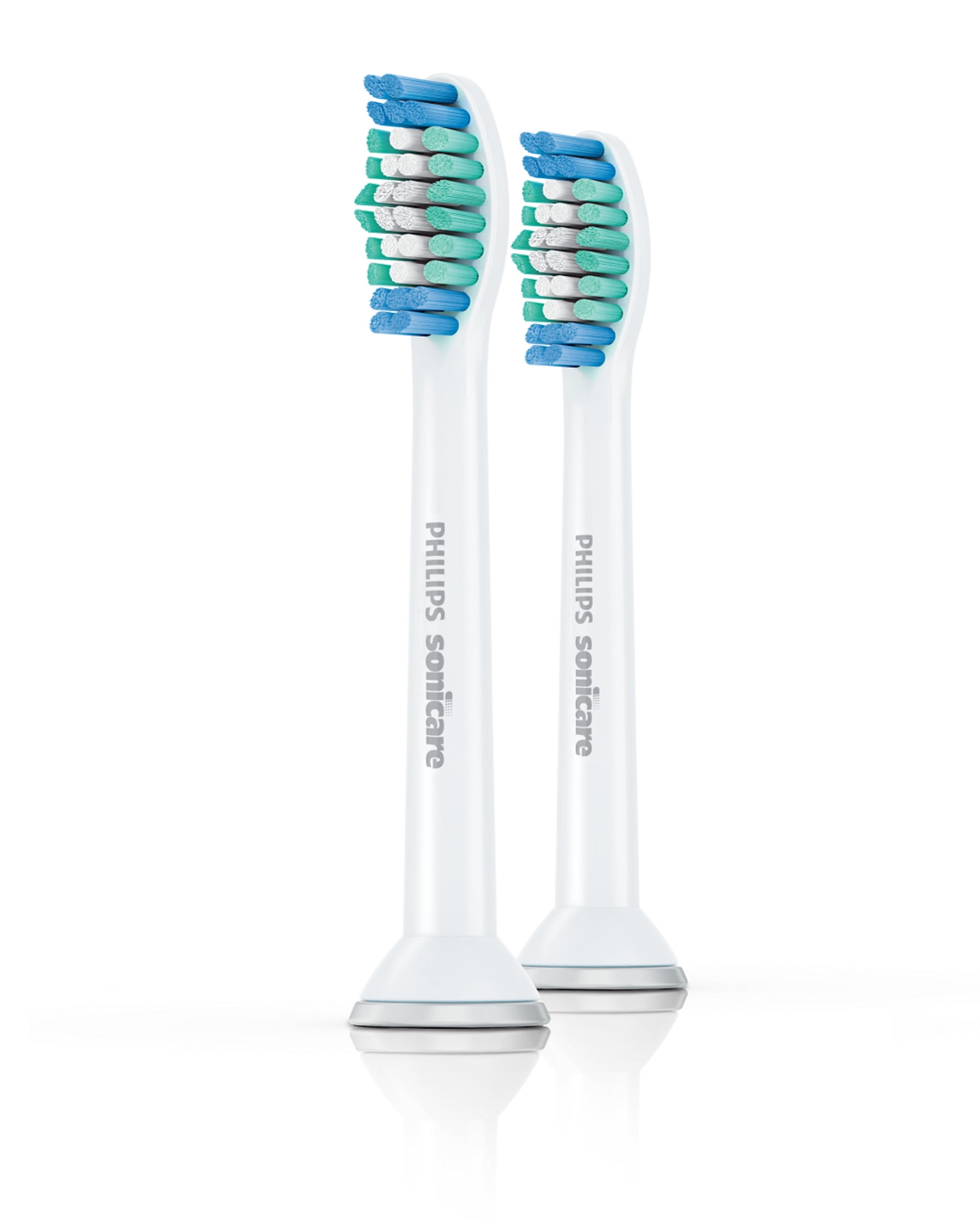 Philips Sonicare Simply Clean replacement toothbrush heads, HX6012/04 ...
