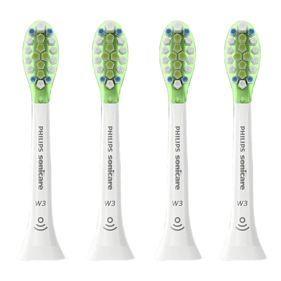 Philips Sonicare W3 Premium White Standard sonic toothbrush heads ...