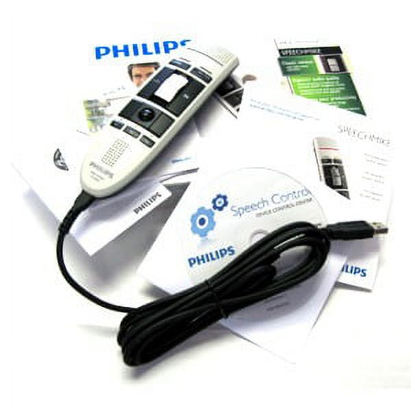 Philips Speechmike III Classic w/int slide switch LFH3210/00 - Walmart.com