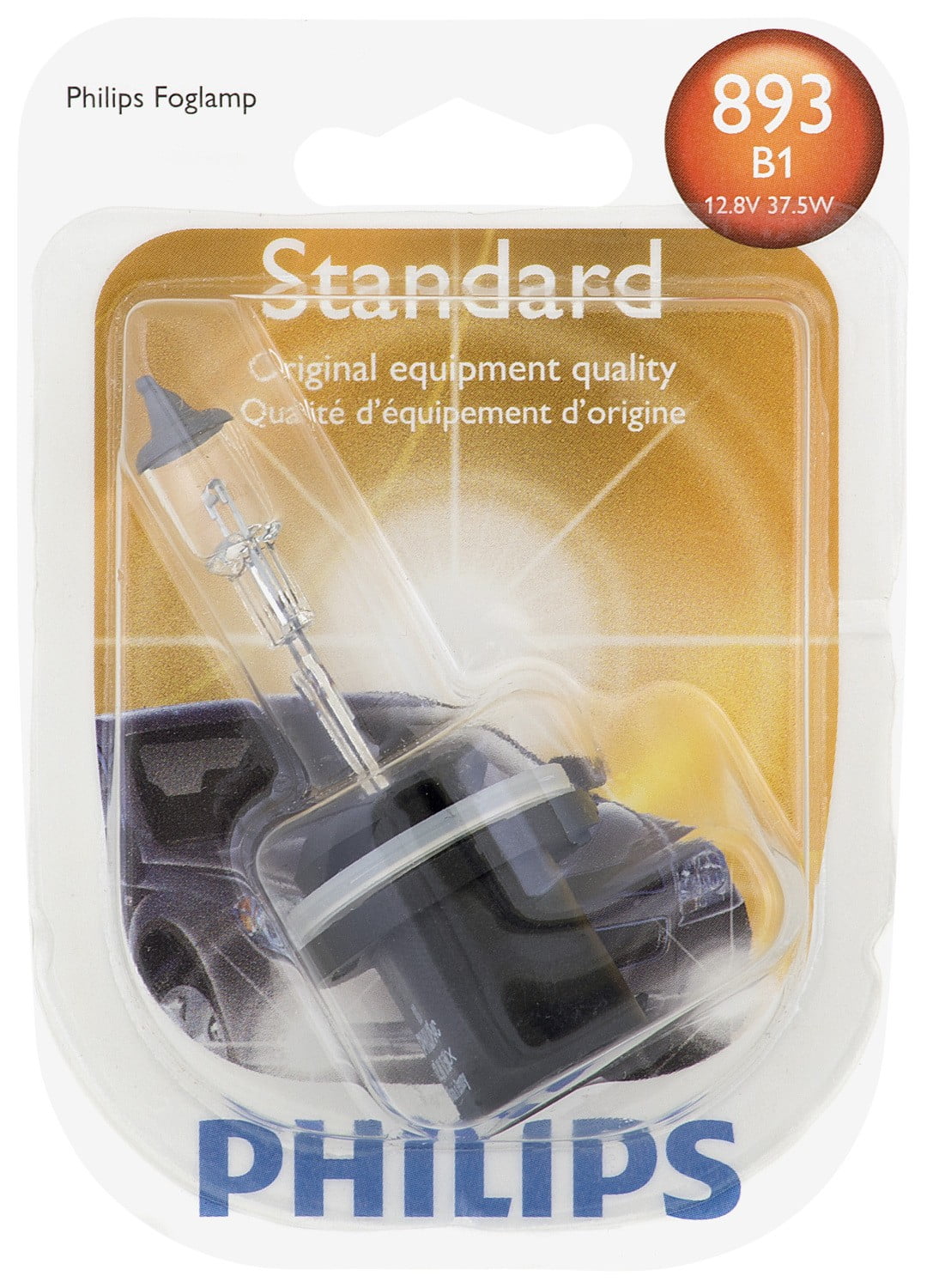 Philips Standard Fog Light 893, Pg13, Glass, Always Change In Pairs ...